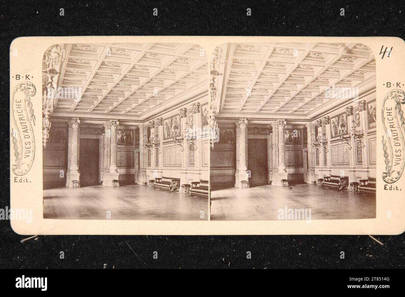 Adolphe Block (Verleger in) The Kaisersaal in the "Neue Oper" (now ...