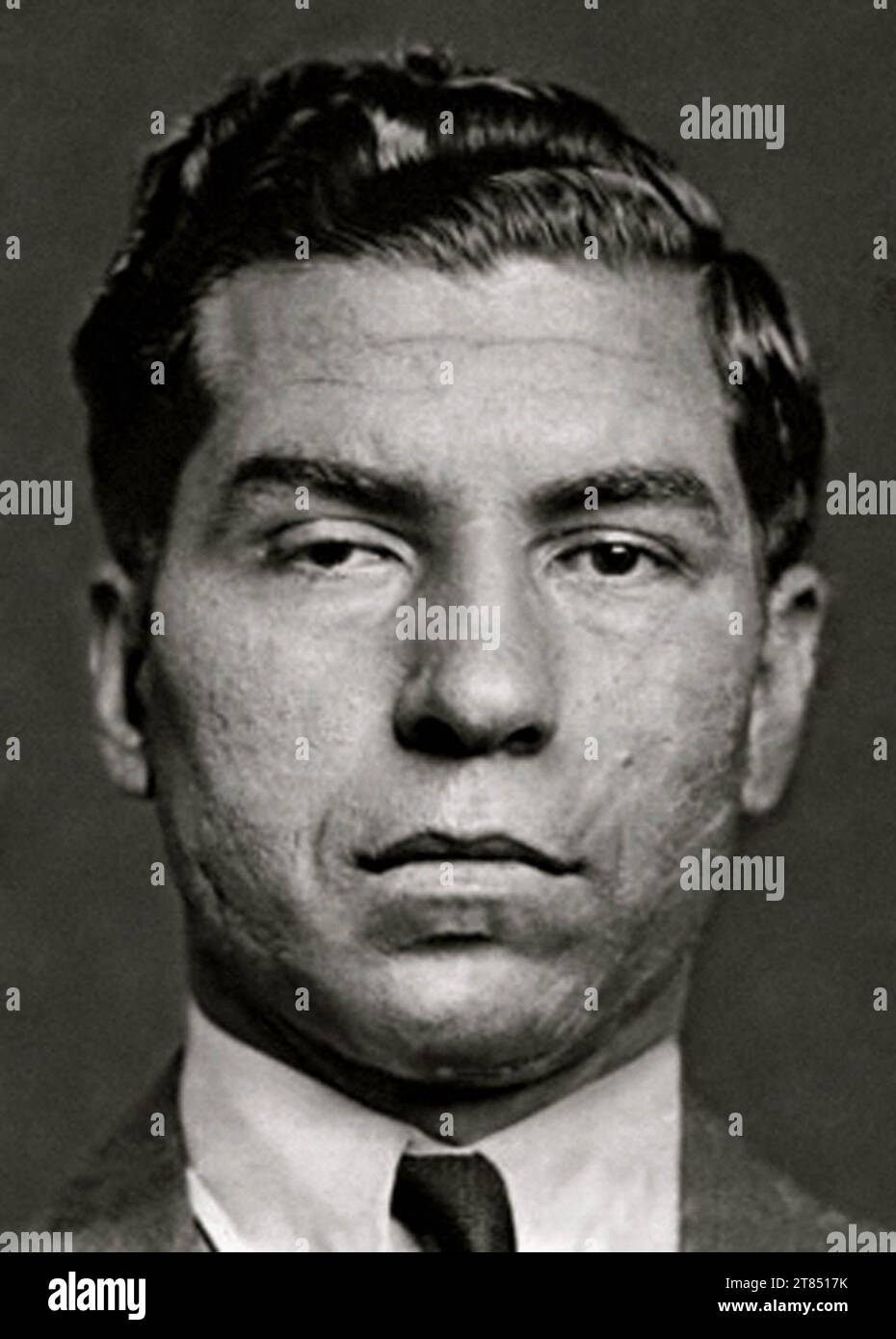 Charles "Lucky" Luciano Stock Photo - Alamy
