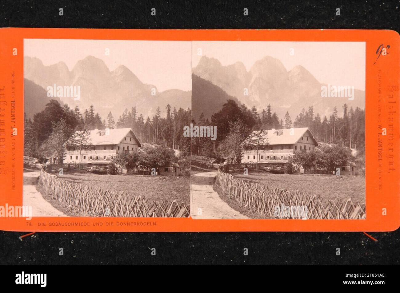 Wenzel Ferdinand Jantsch The gosasmiths and thunder cogles. Albumin ...