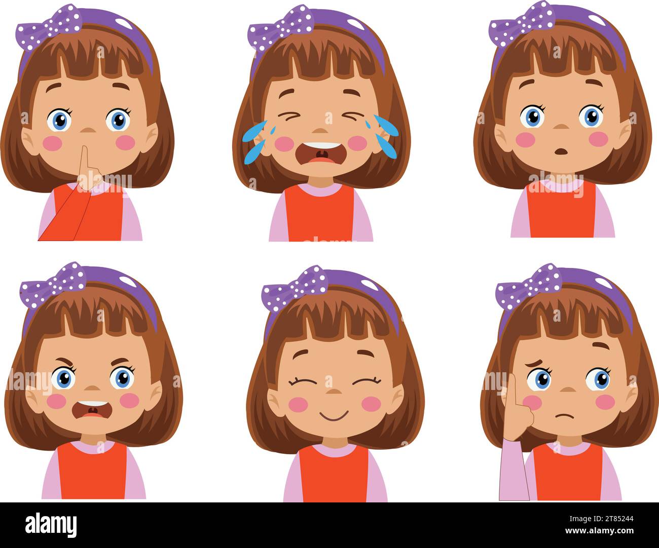 Emoticon set hi-res stock photography and images - Alamy