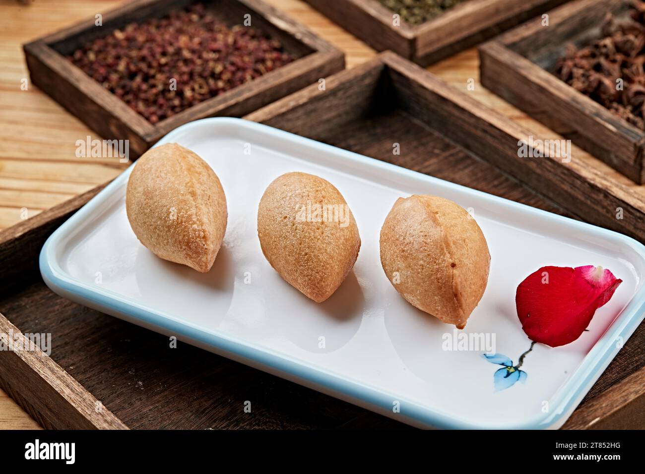 dim sum - crispy Meat Bun,chinese bun,bao zi Stock Photo - Alamy