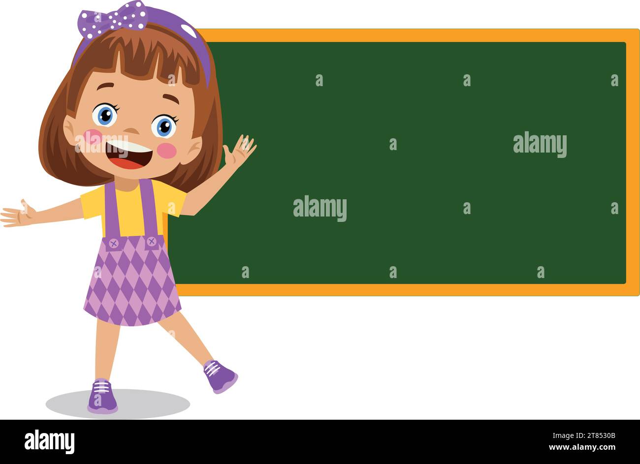 Child classroom presentation Stock Vector Images - Alamy