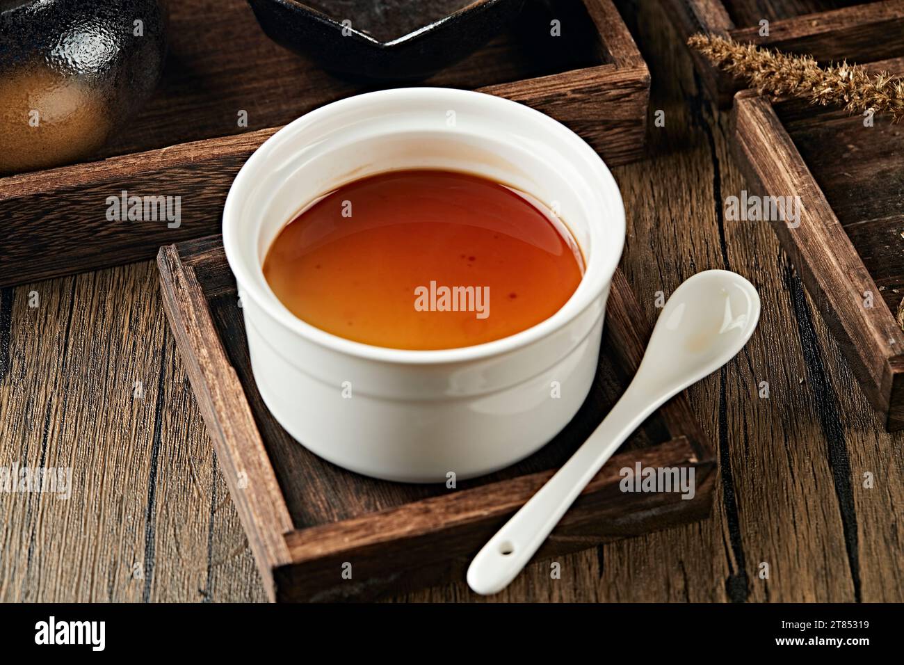 Brown Sugar Douhua, Tau Fu Fa Stock Photo - Alamy