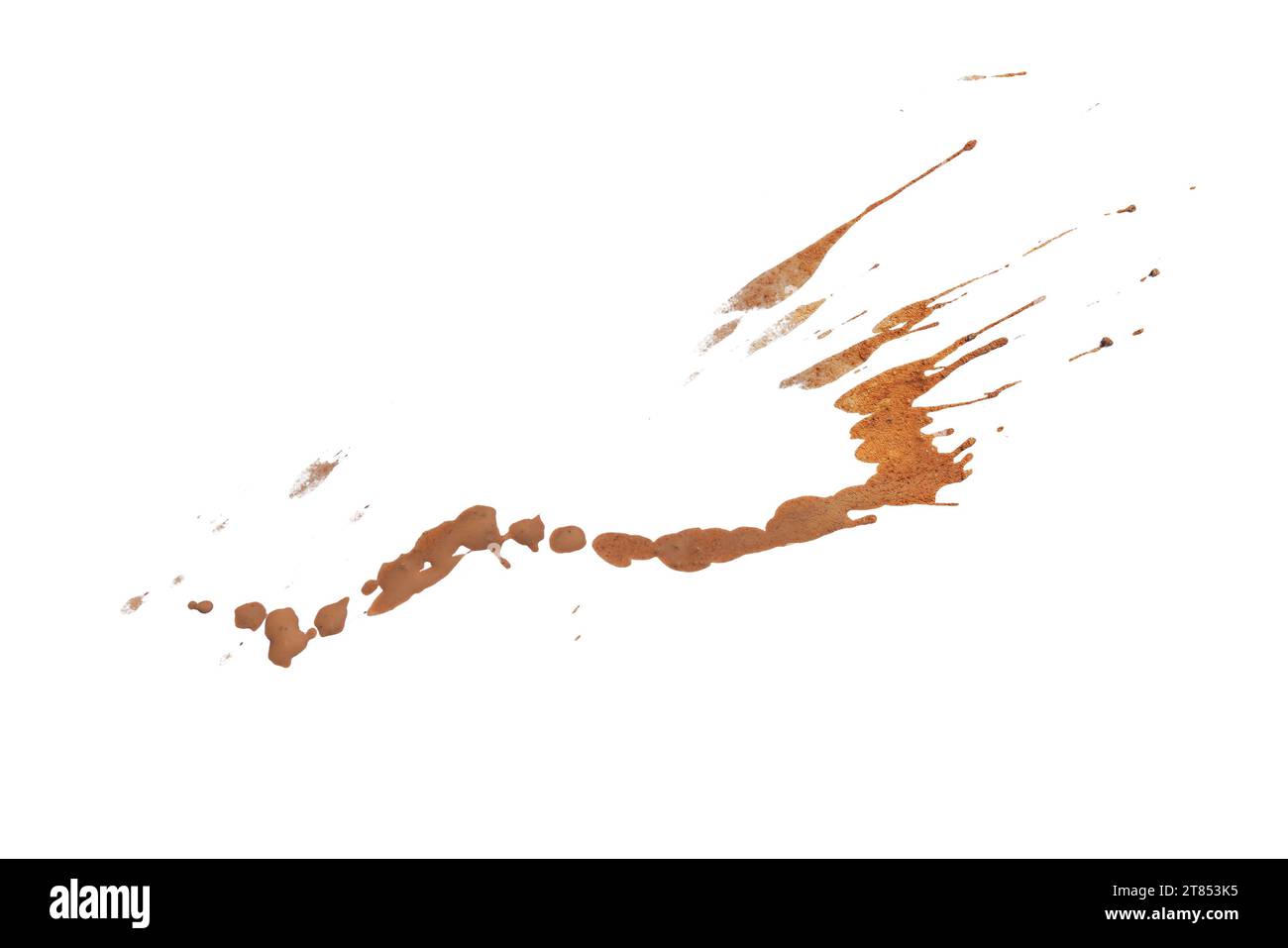 mud isolated on white background Stock Photo - Alamy