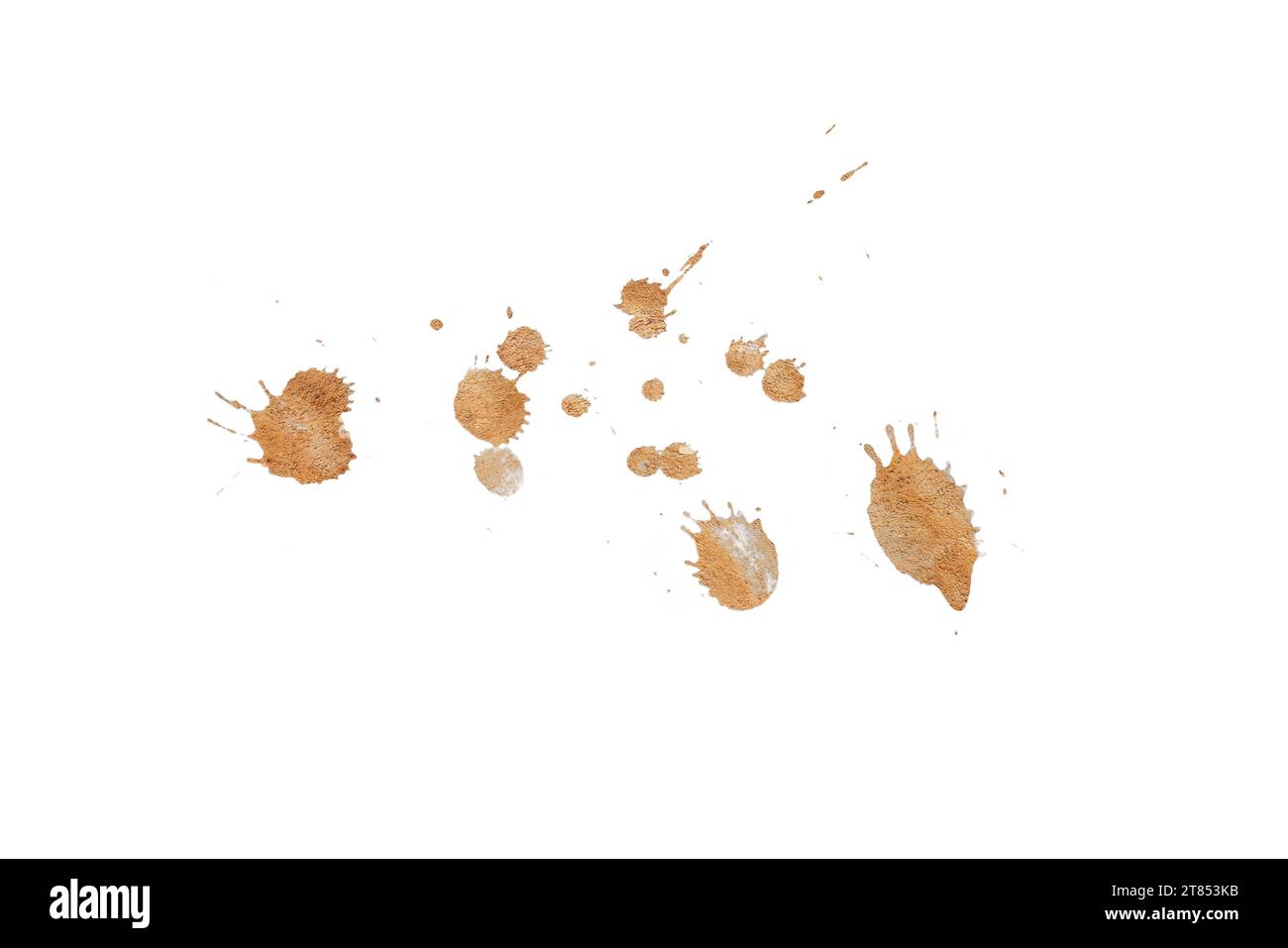 mud isolated on white background Stock Photo - Alamy