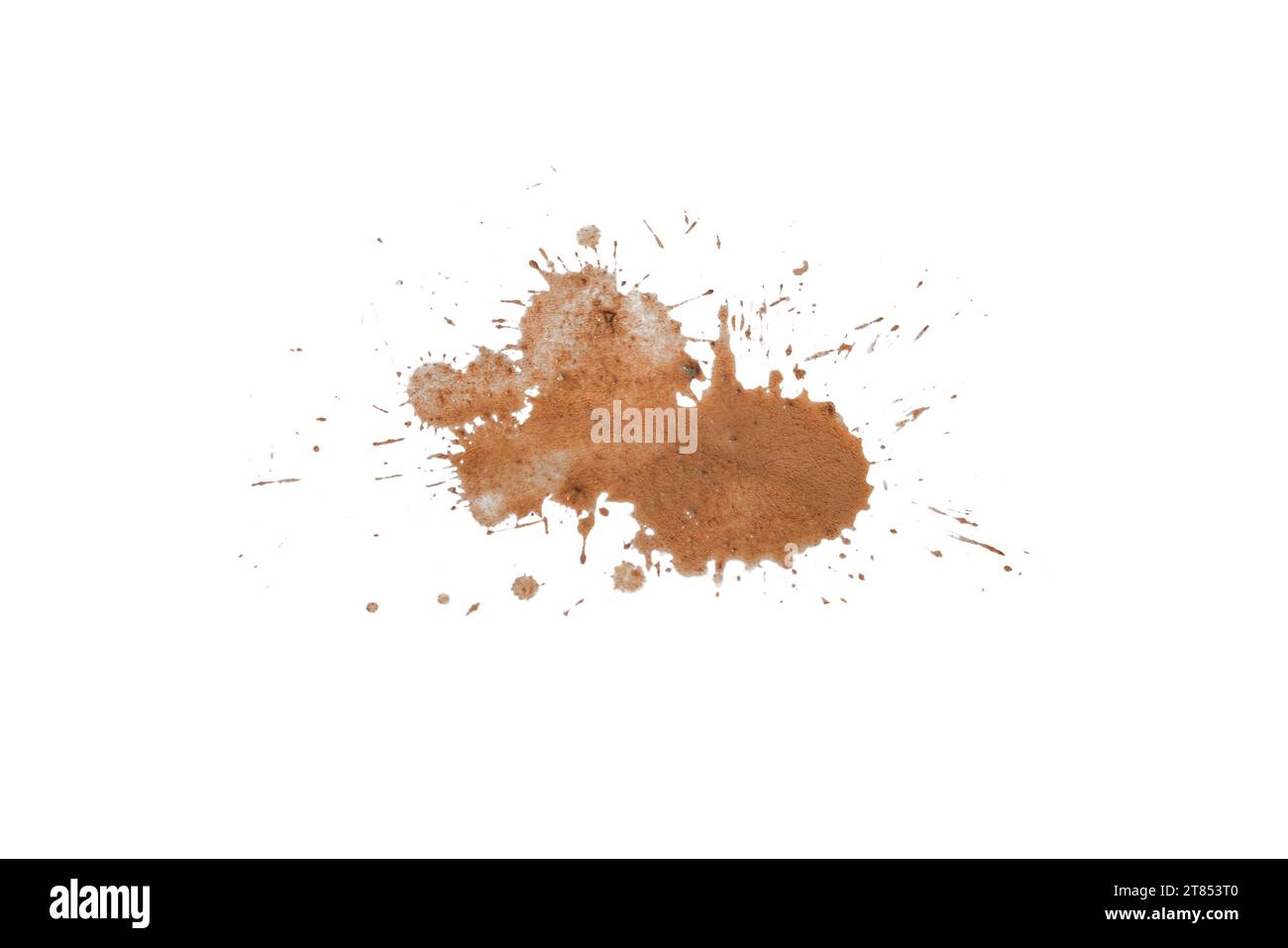 mud isolated on white background Stock Photo - Alamy