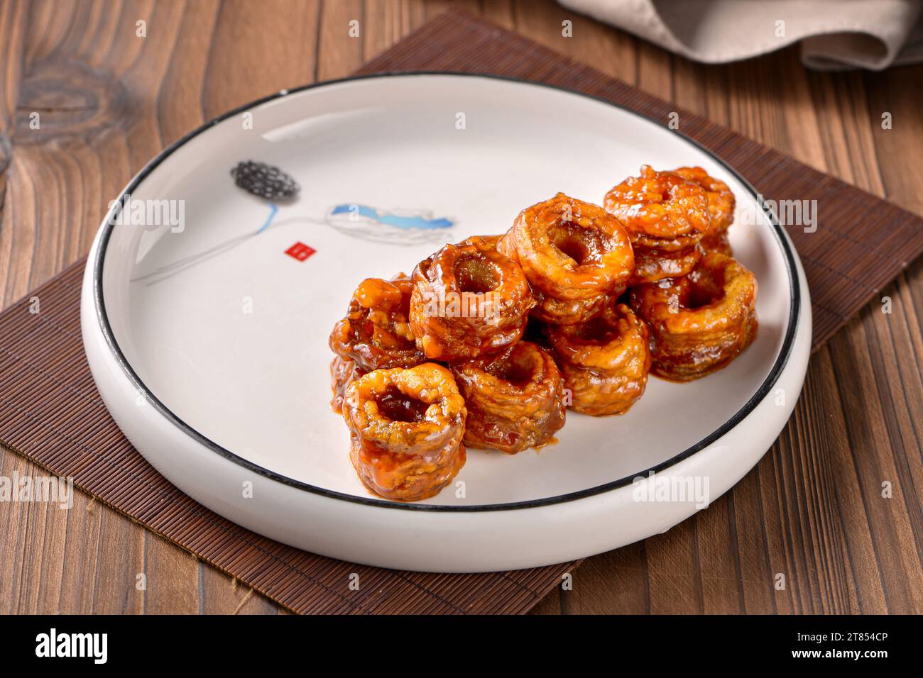 sweet and sour beltfish (largehead hairtail), daiyu, ribbon fish Stock ...