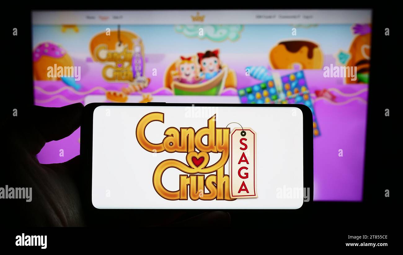 Candy crush logo hi-res stock photography and images - Alamy