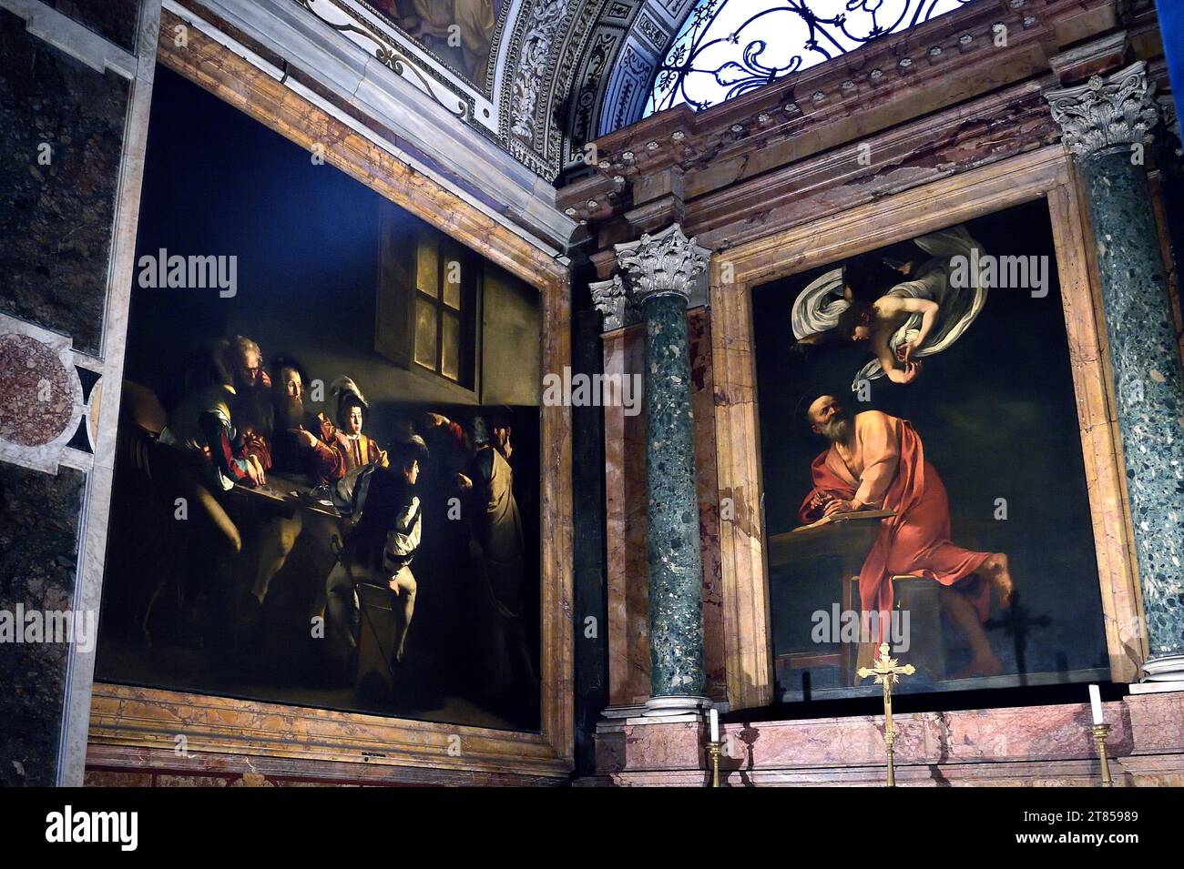 Rome, Italy. 17th Nov, 2023. Painting by Michelangelo Merisi, called ...