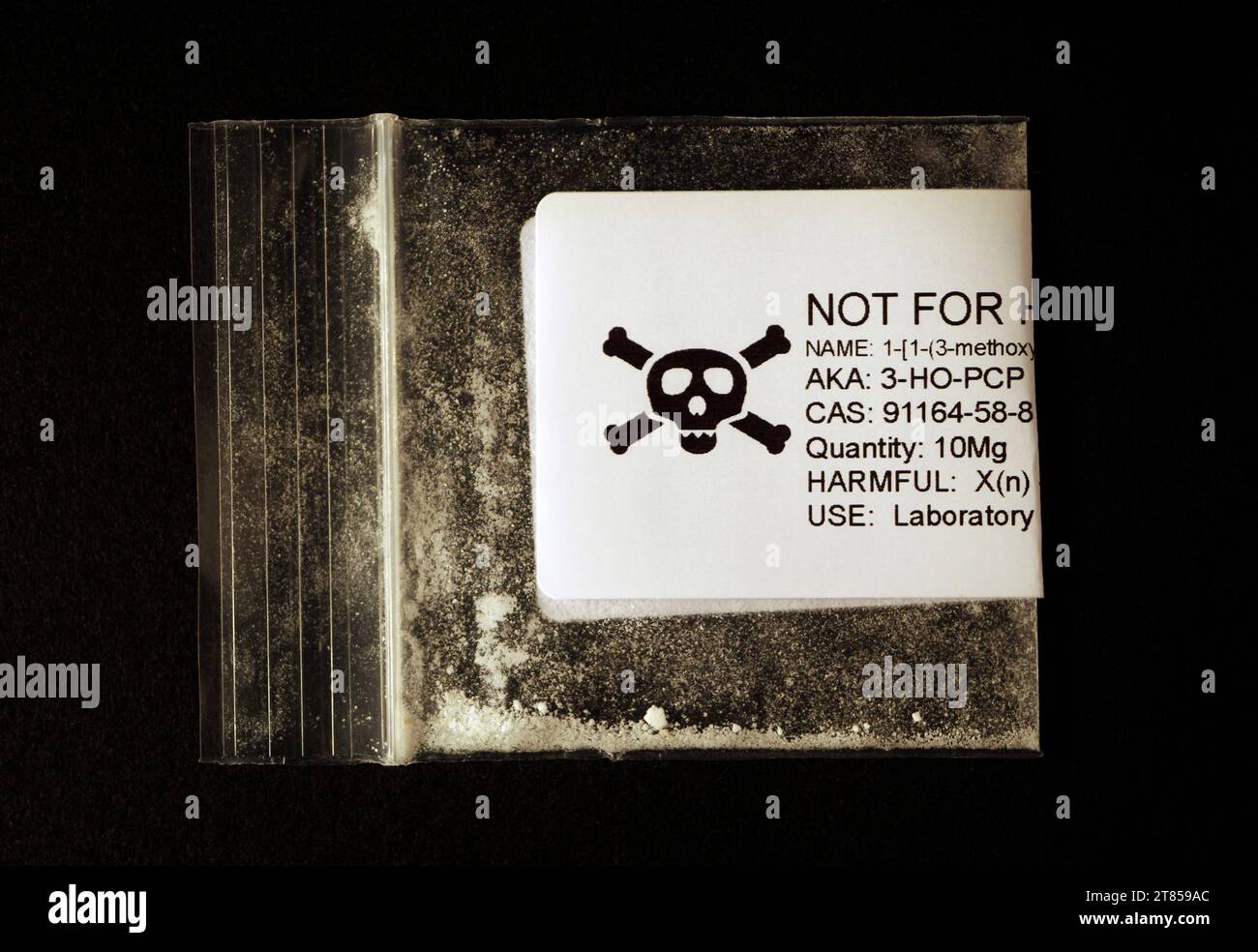 3-HO-PCP - Recreational Rrug, Research Chemical Stock Photo - Alamy