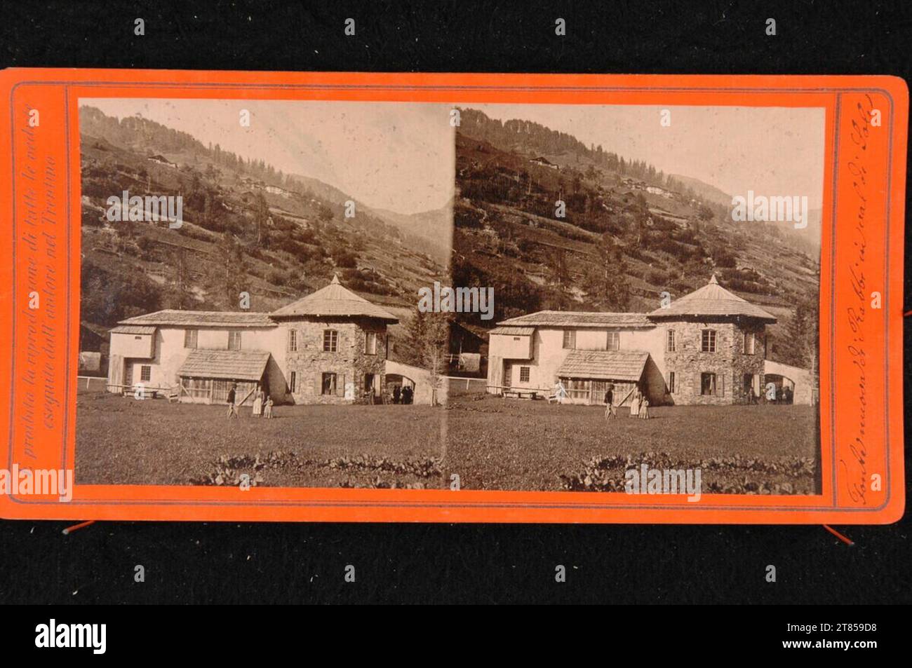 Giovanni Battista Unterveger Warm source of the Rabbi in Val di Sole ...