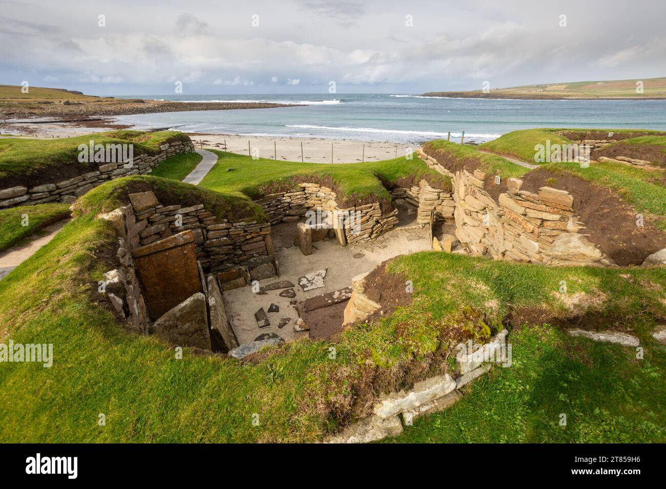 Scara Brae, neolithic village, Orkney Islands,UK 2023 Stock Photo - Alamy