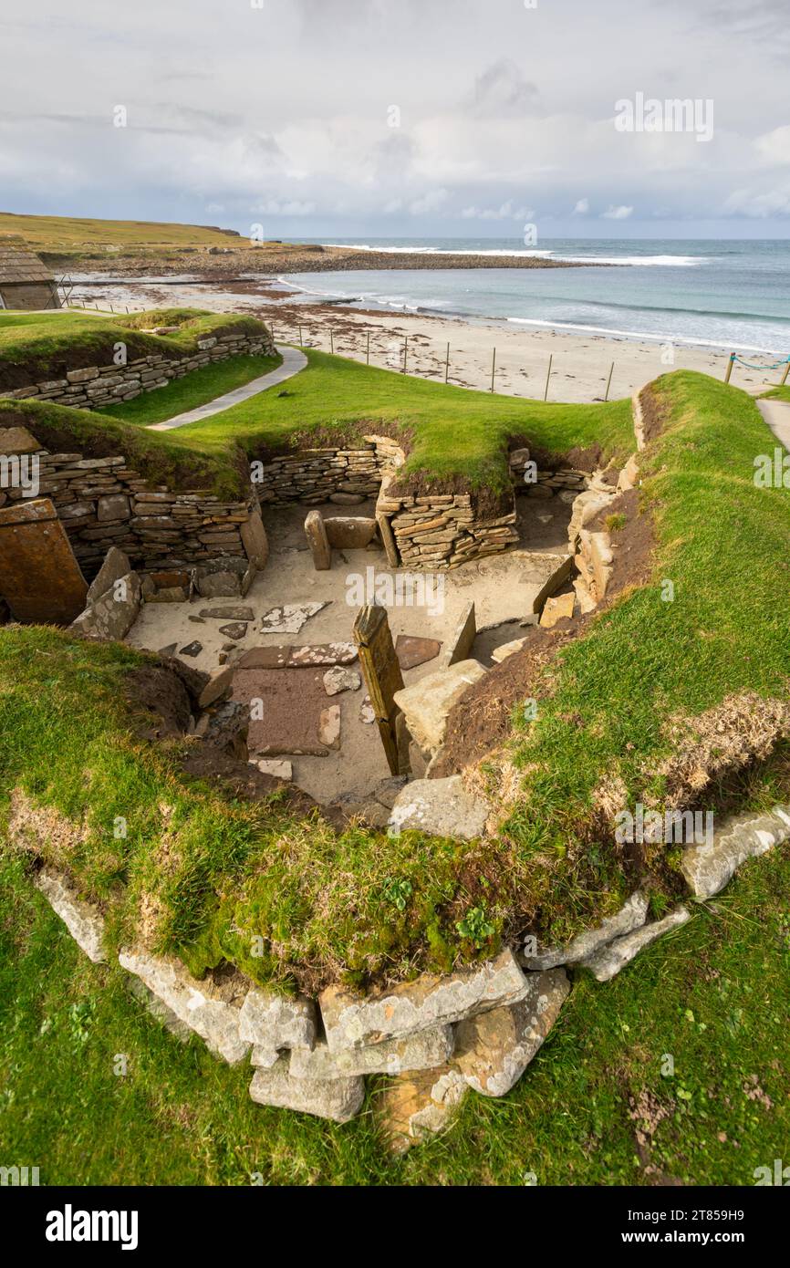 Scara Brae, neolithic village, Orkney Islands,UK 2023 Stock Photo - Alamy