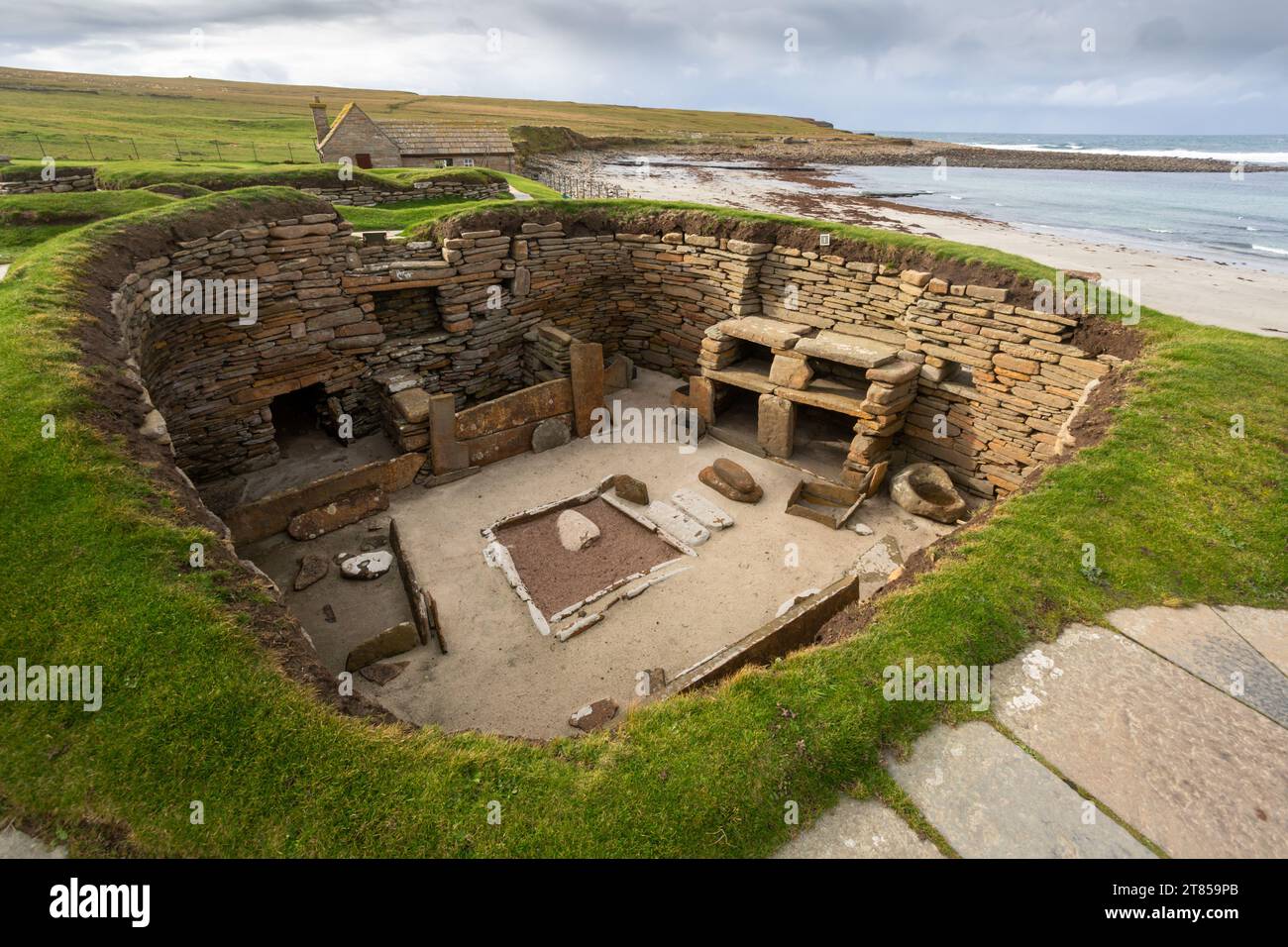 Scara Brae, neolithic village, Orkney Islands,UK 2023 Stock Photo - Alamy
