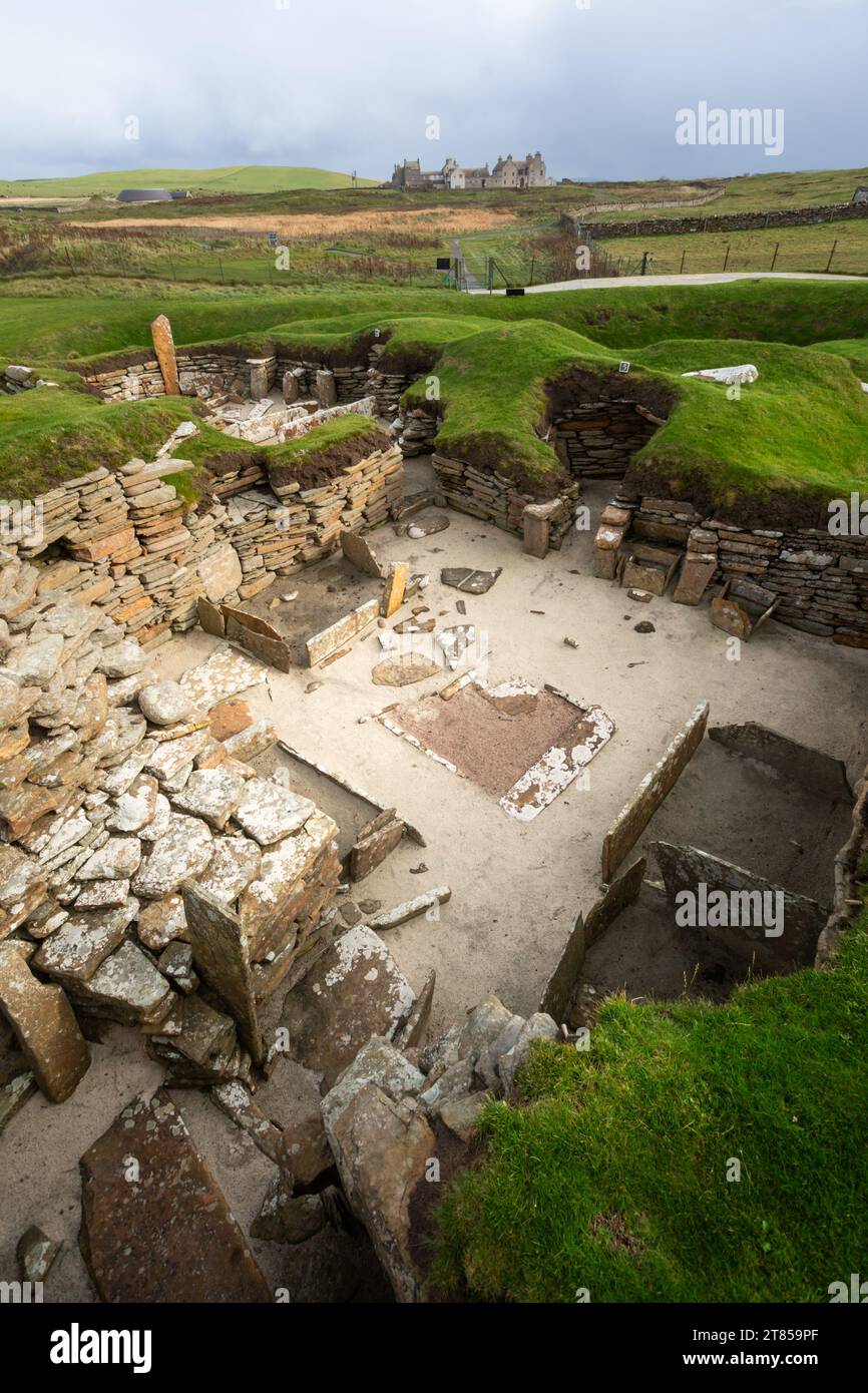 Scara Brae, neolithic village, Orkney Islands,UK 2023 Stock Photo - Alamy
