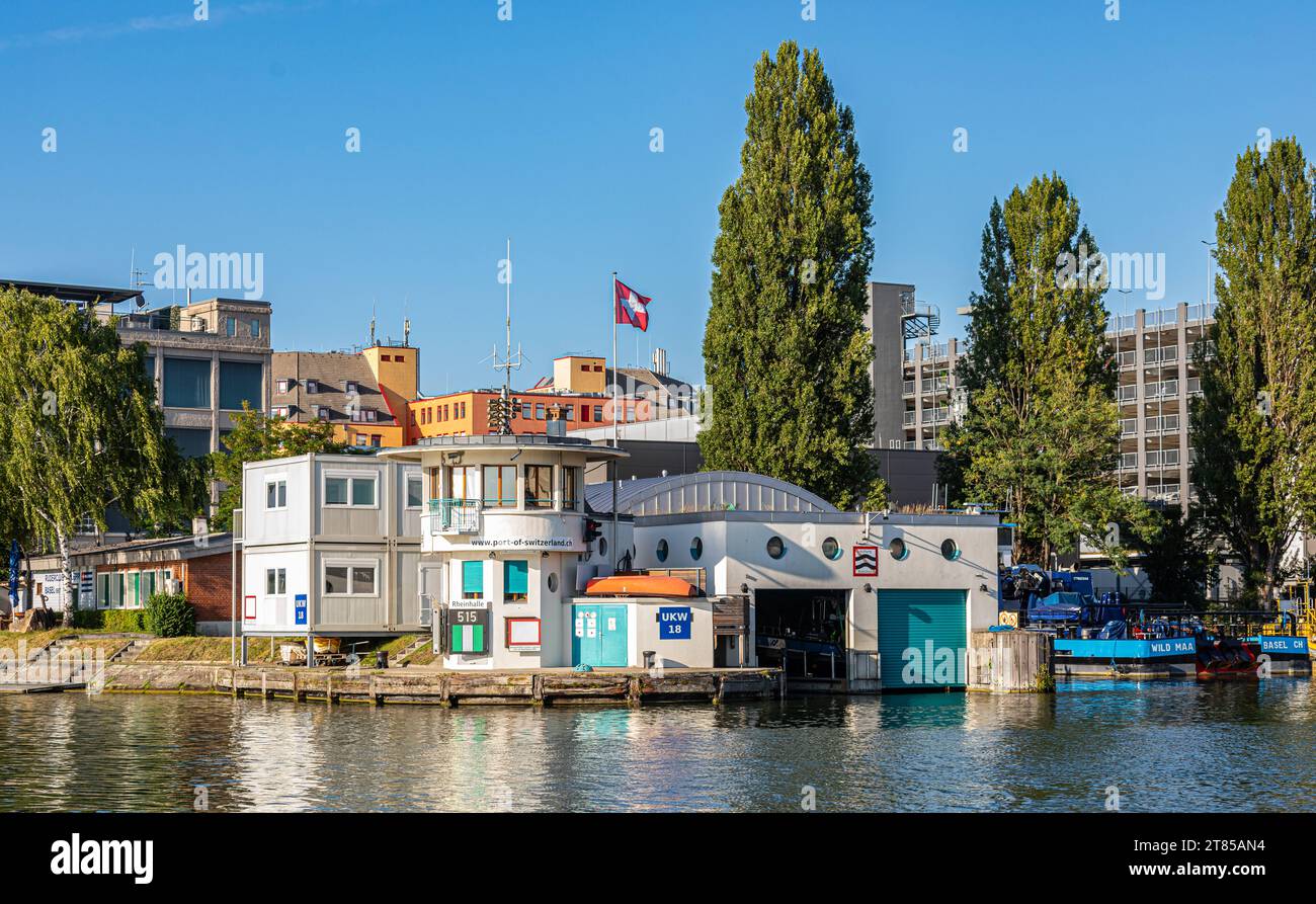 Rhine port basel basel switzerland hi-res stock photography and images ...