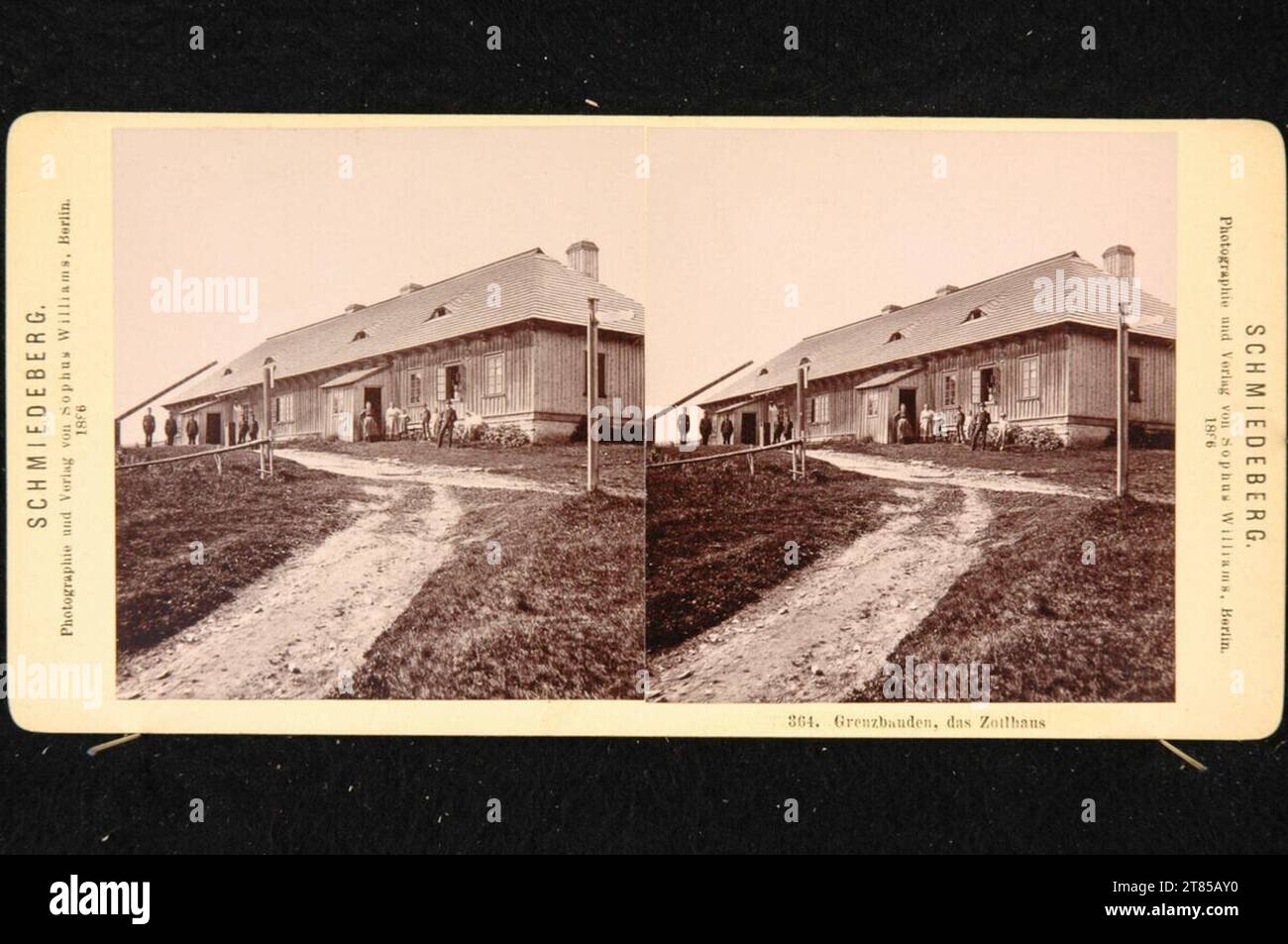 Sophus Williams Schmiedeberg: border buildings, the customs house ...