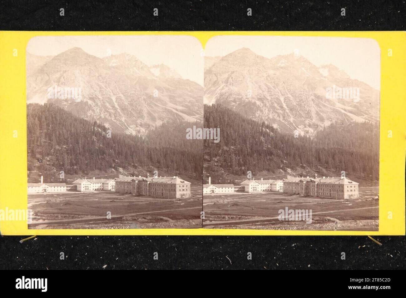 Jacques Joseph Athanase Clouzard Piz Surlei and the Grand Hotel des ...