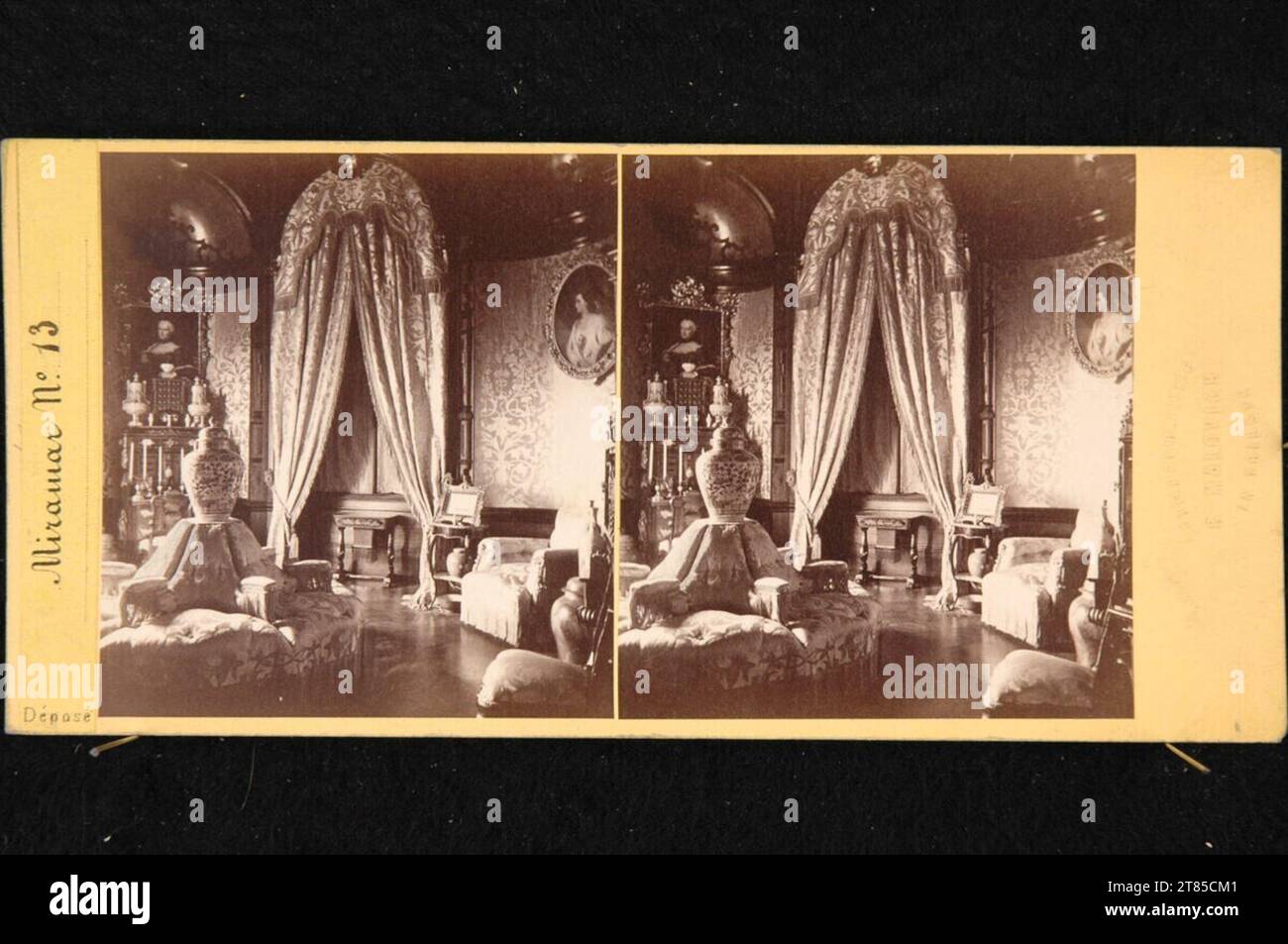 Joseph Malovich Miramare Schloss at Trieste, built in 1856-1860 ...