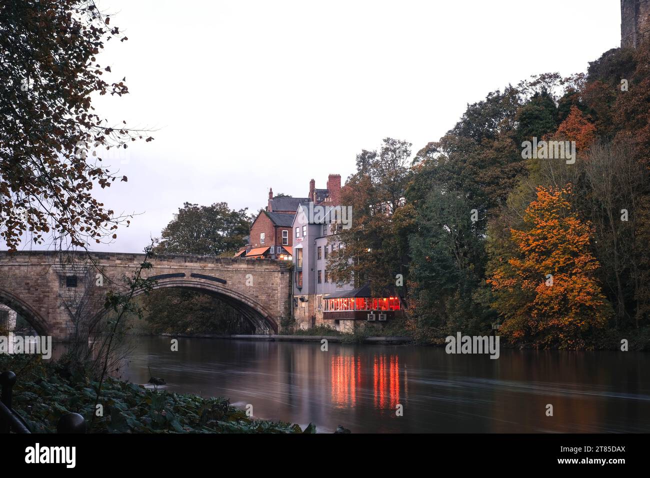 Durham river autumn hi-res stock photography and images - Alamy