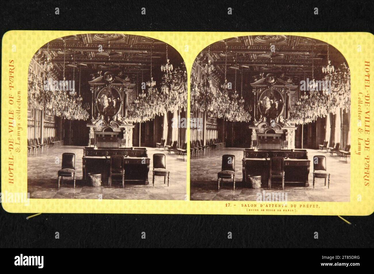 Pierre Eleonor Ernest Lamy Hotel de Ville - Paris: Prefect's waiting ...