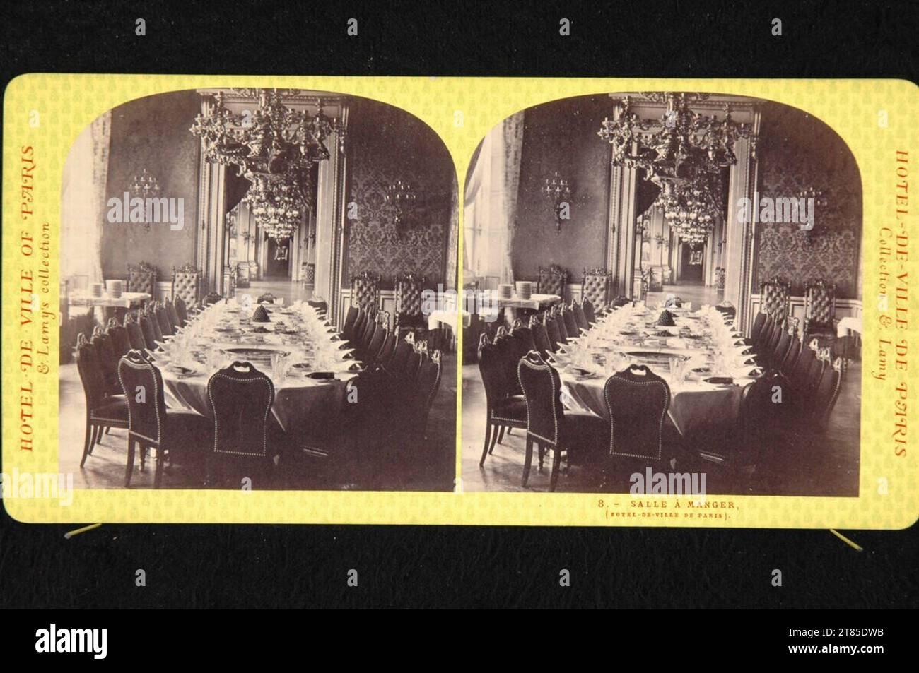 Pierre Eleonor Ernest Lamy Hotel the many - Paris: Spacesaal. Albumin ...