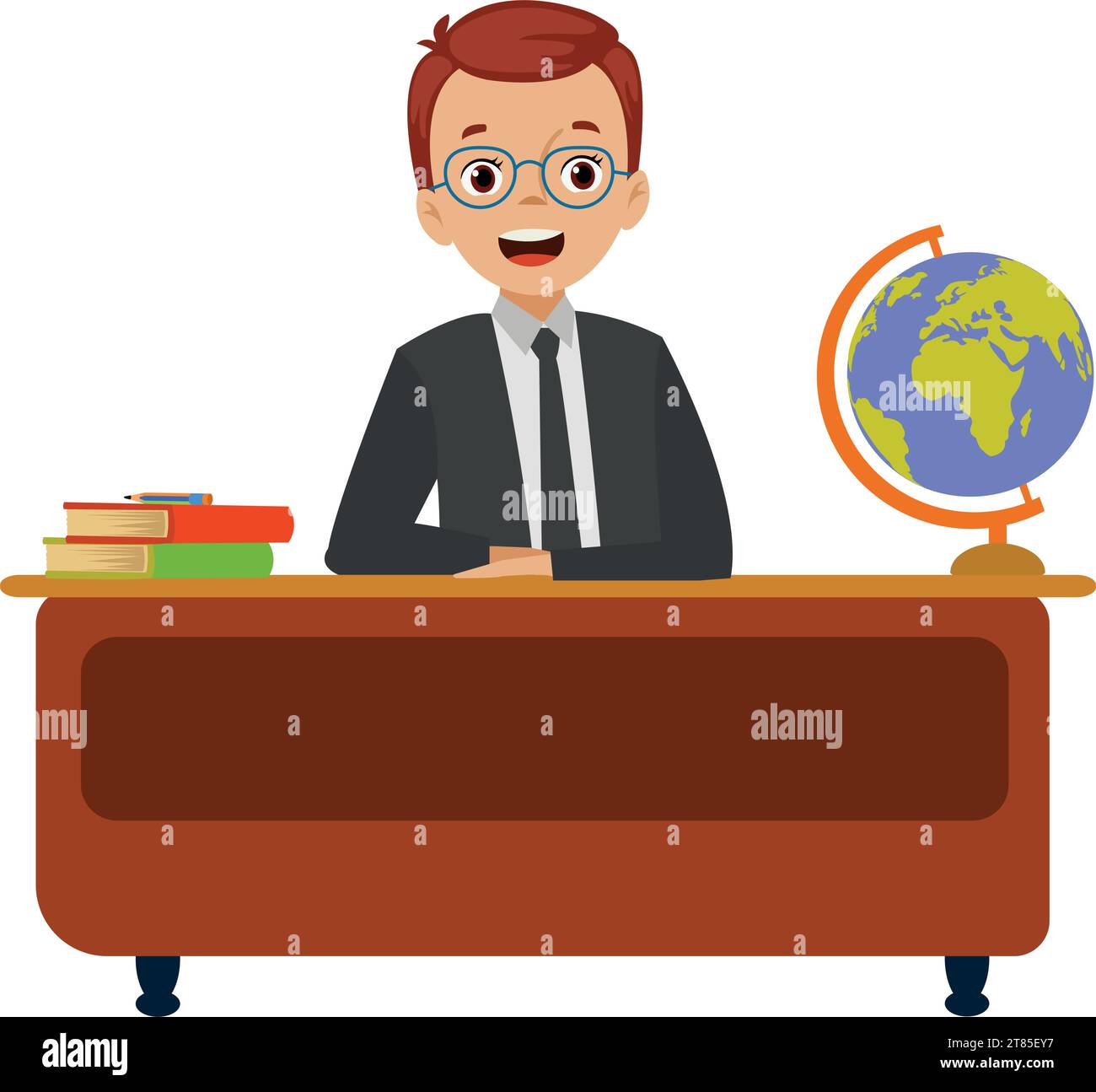Work study student teacher job Stock Vector Images - Alamy