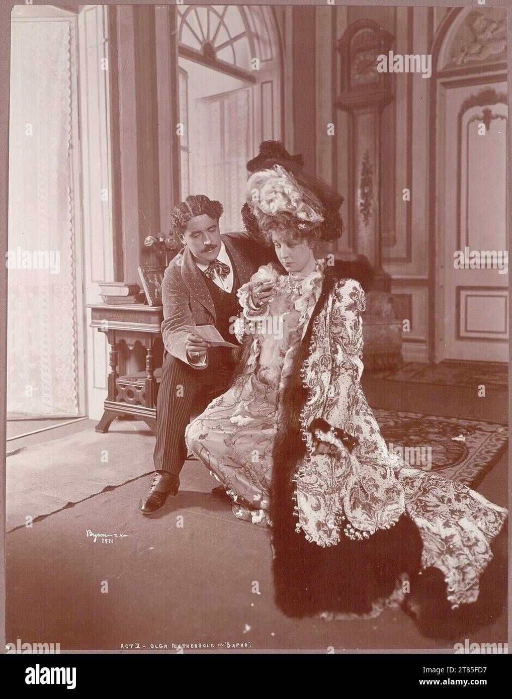 Joseph Byron Act II - Olga Nethersole in Sappho. Glossy collection, on ...