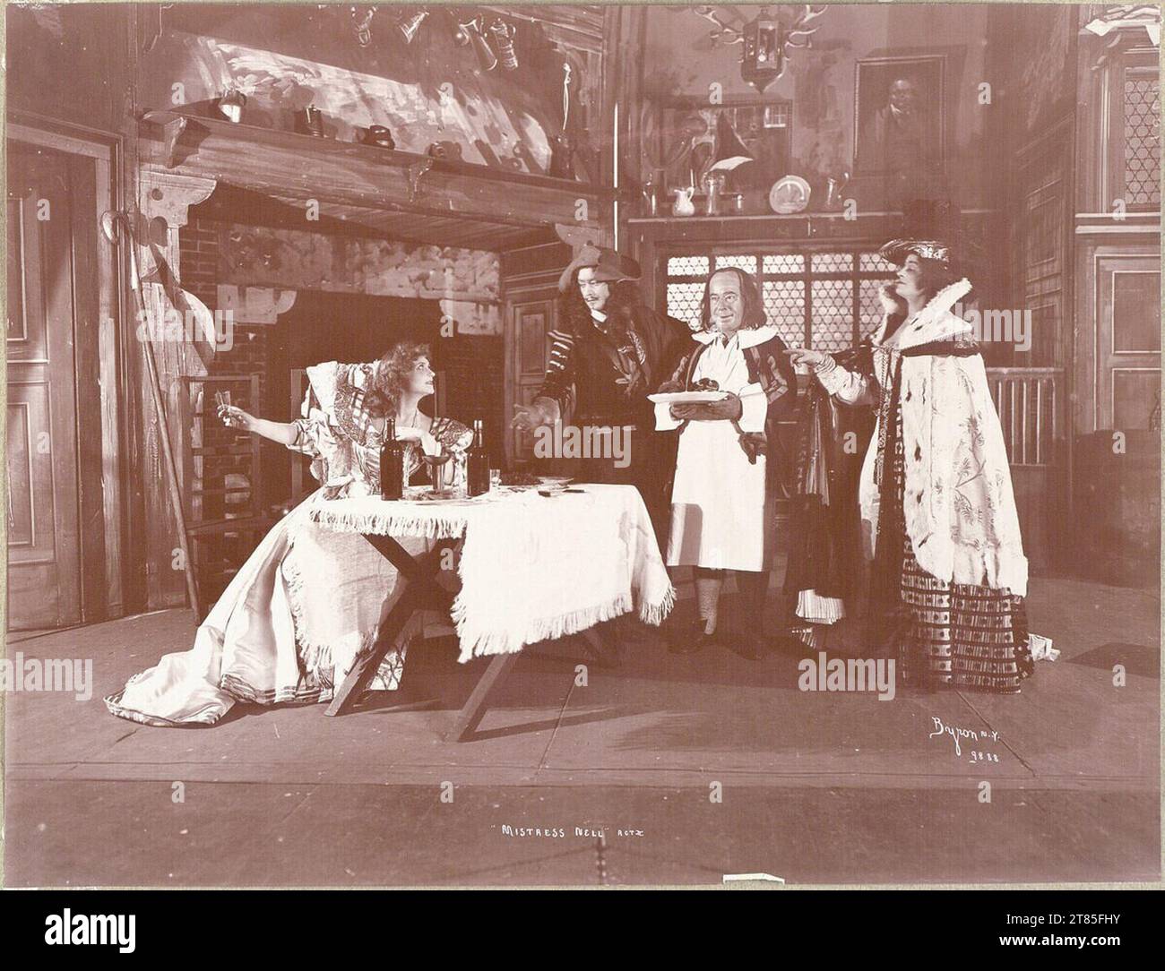 Joseph Byron Mistress Nell Act II. Glossy collection, on the box box ...