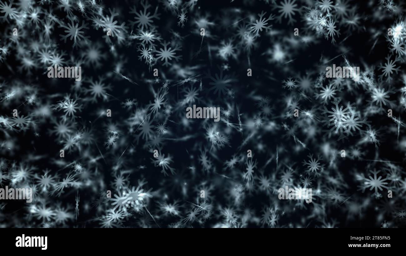 Powder snow snowfall particle animation hi-res stock photography and ...