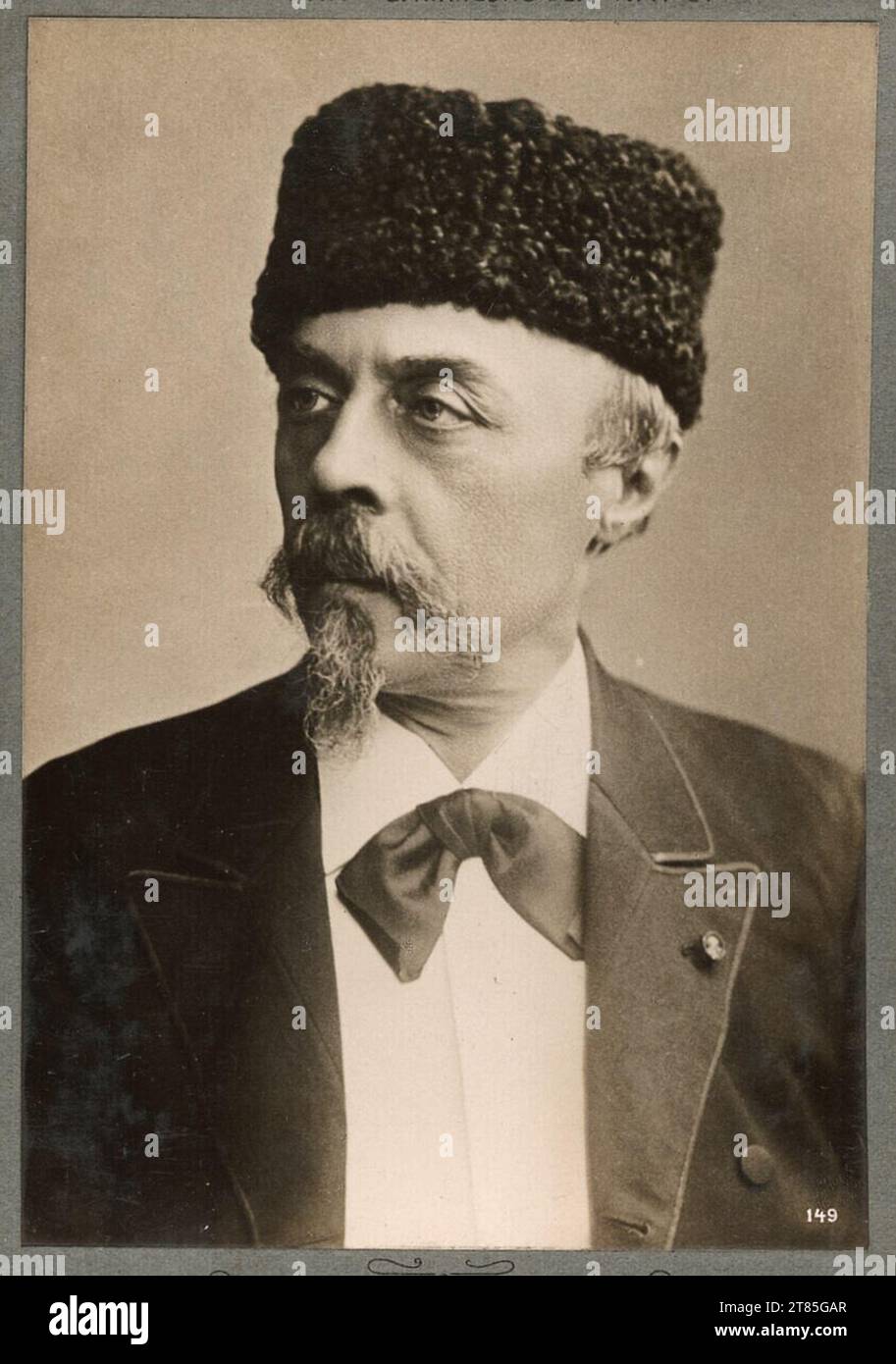 Wilhelm Dreesen Hans von Bülow. Silver gelatin paper, on the box box ...