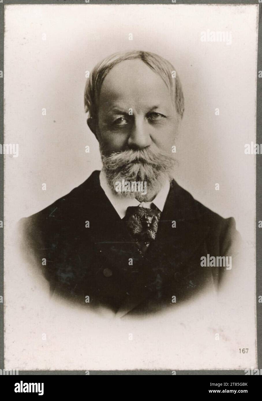 Wilhelm Dreesen MAURUS JOKAI. Silver gelatin paper, on the box box ...