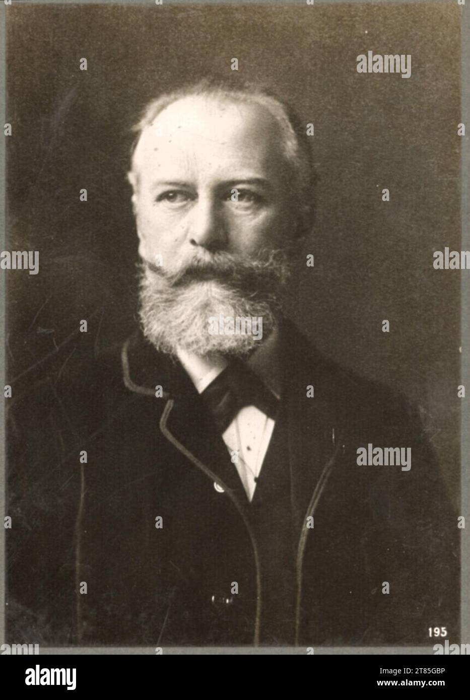 Wilhelm Dreesen Julius Wolff. Silver gelatin paper, on the box box ...