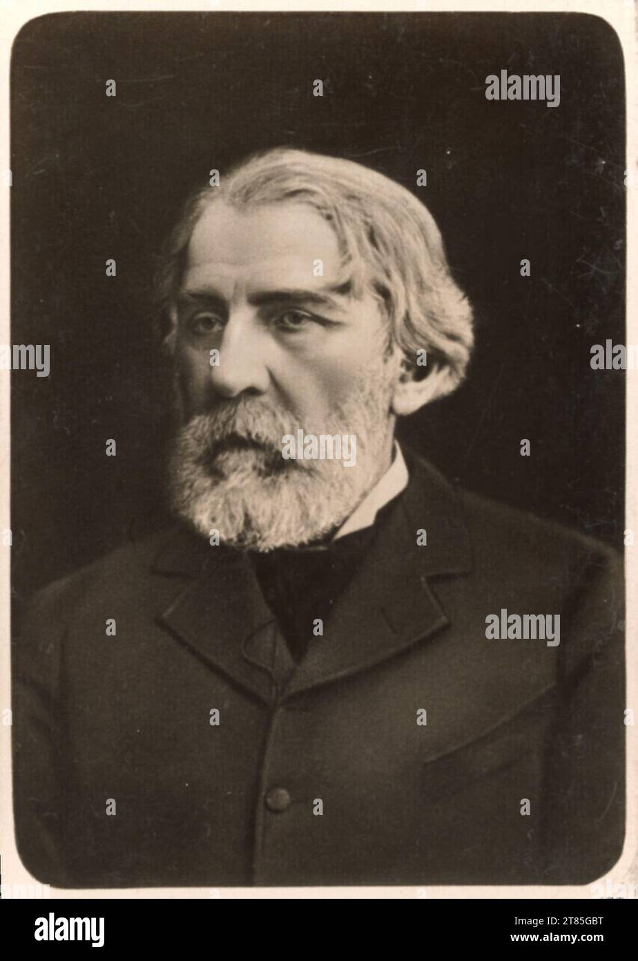 Wilhelm Dreesen Leave Turgenieff. Silver gelatin paper, on the box box ...