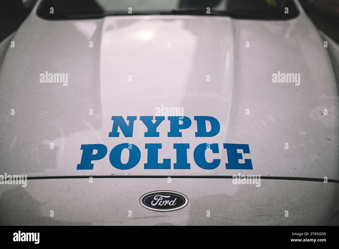 Police cars (NYPD) on the streets of New York City Stock Photo - Alamy