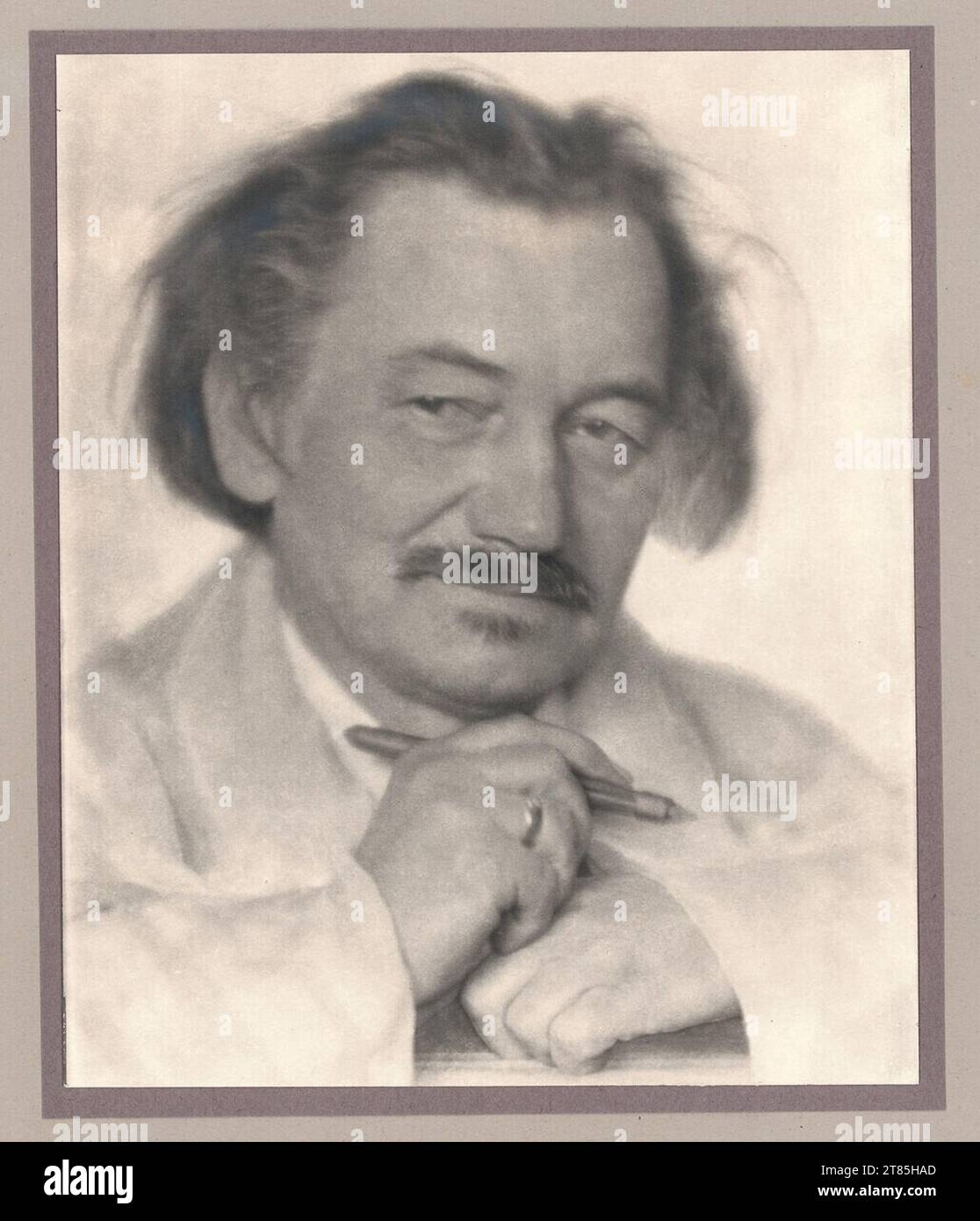 Rudolf Koppitz Prof. Georg Brandlmayr. Silver gelatin paper, photo on ...