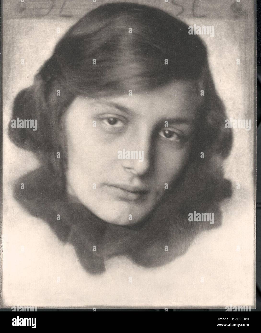 Rudolf Koppitz Ilse. Silver gelatin paper around 1913 Stock Photo - Alamy