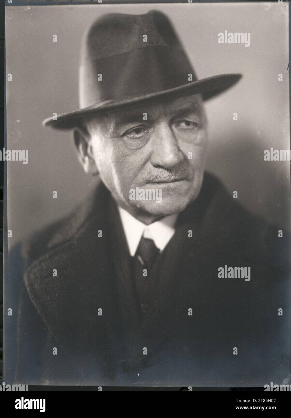 Rudolf Koppitz Arthur von Hübl. Silver gelatin paper around 1930 Stock ...