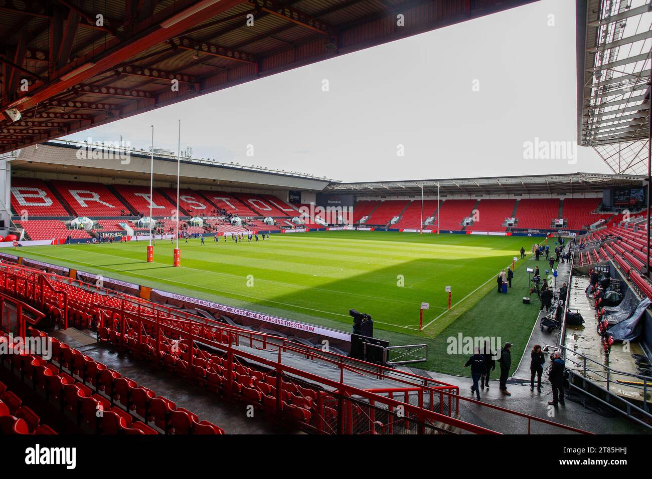 eneral View of Ashton Gate from Atyeo Stand Stock Photo - Alamy