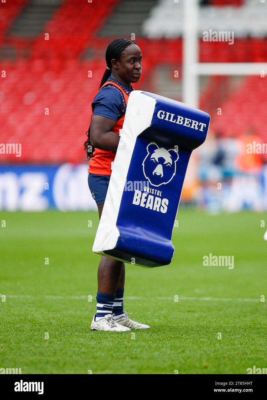 Rugby tackle pad hi-res stock photography and images - Alamy