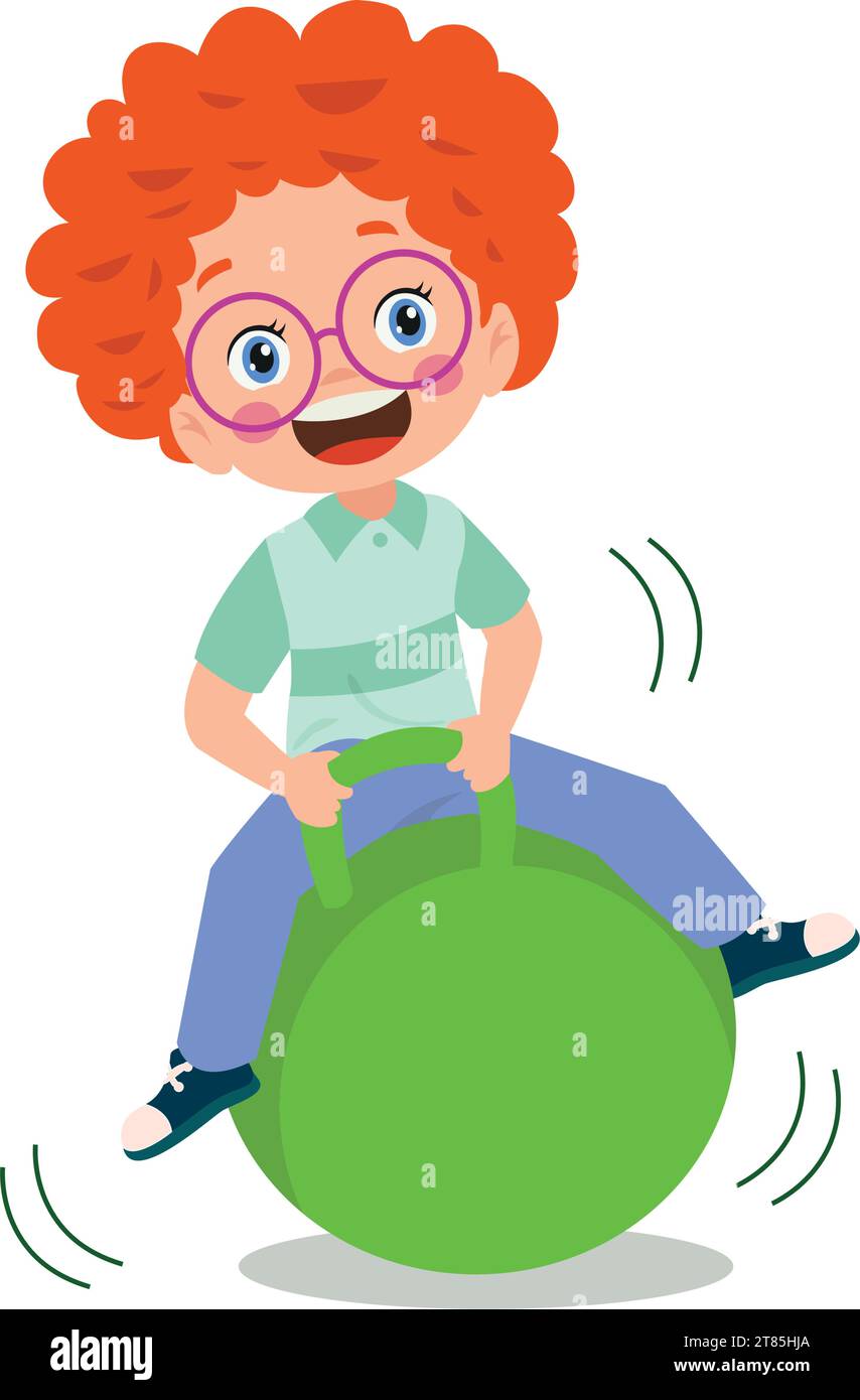 Woman bouncing Cut Out Stock Images & Pictures - Alamy