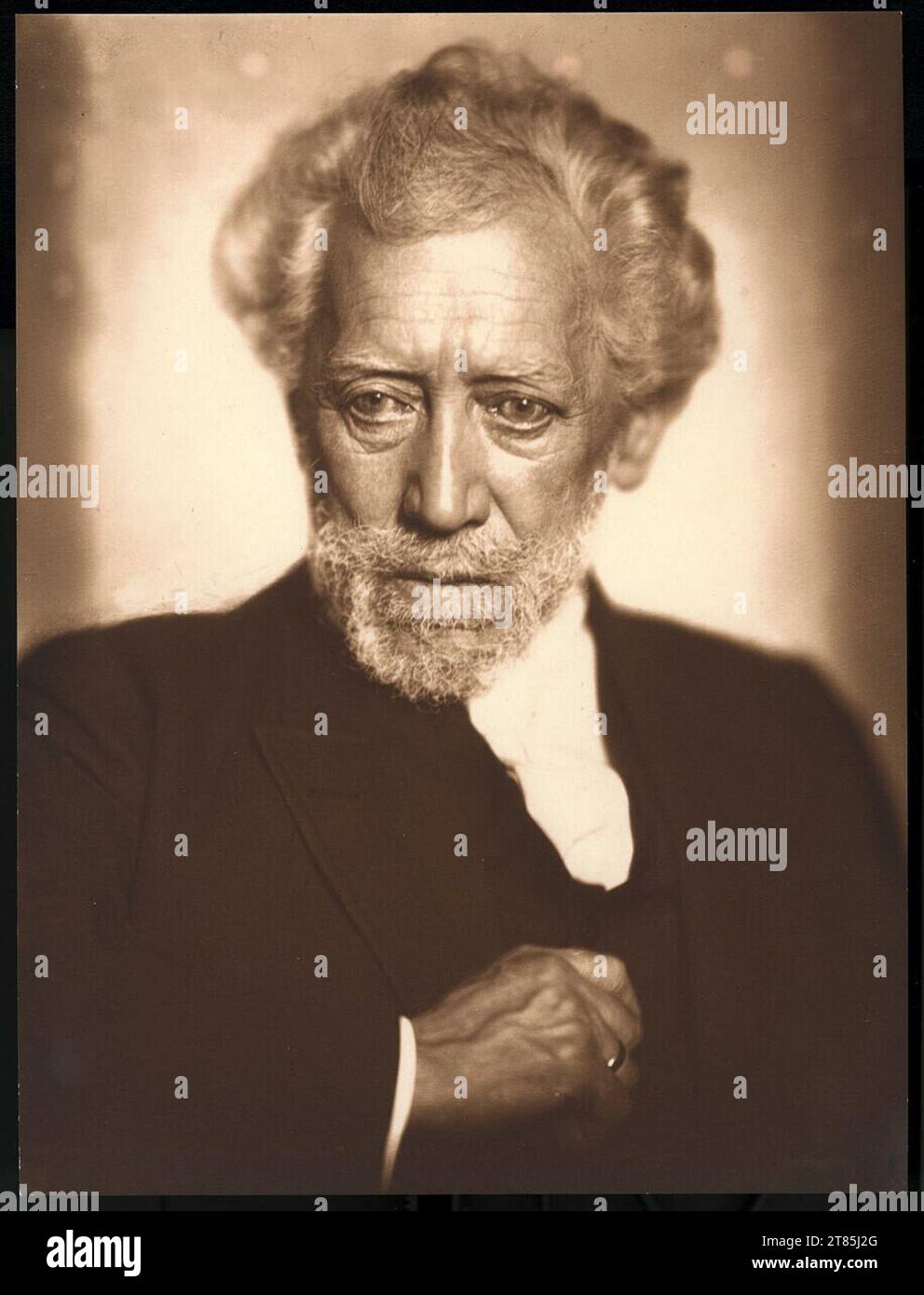 Rudolf Koppitz Men's portrait. Silver gelatin paper around 1923 Stock ...