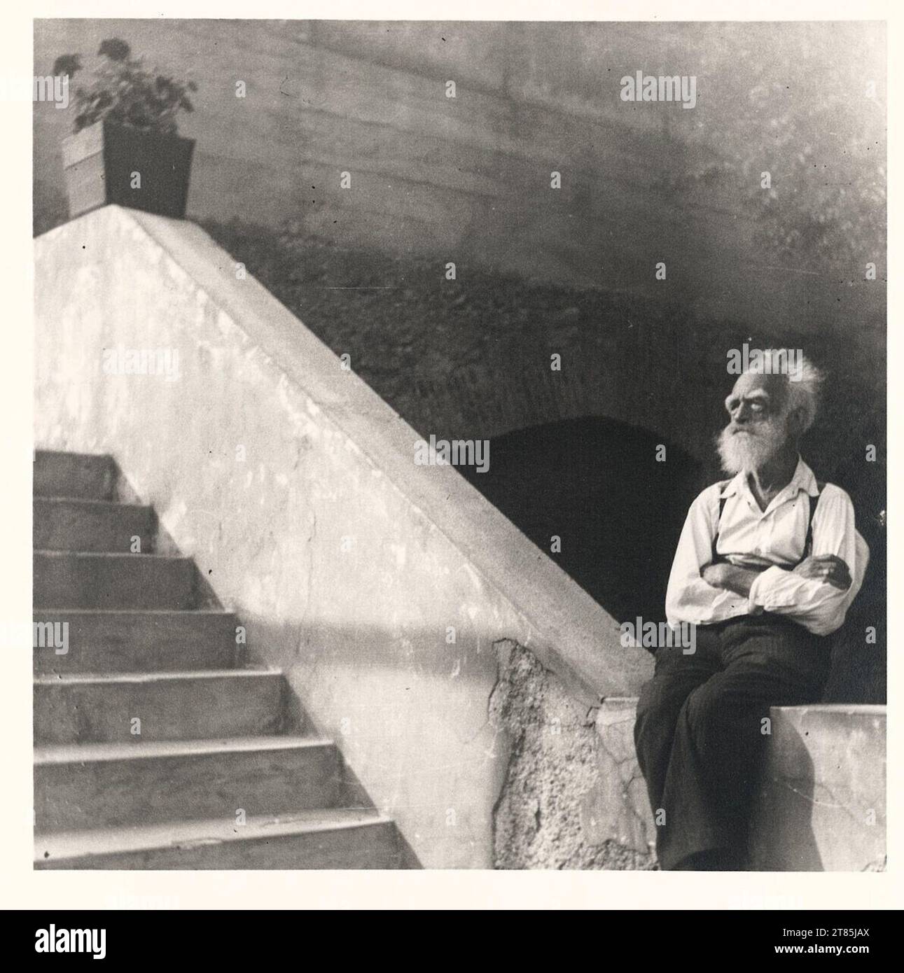 Rudolf Koppitz Max Jaffé. Silver gelatin paper around 1930 Stock Photo ...