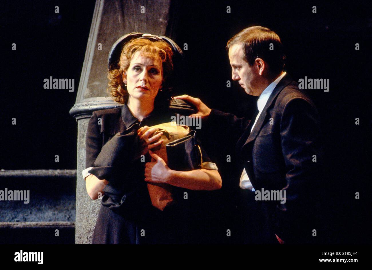 Janis Kelly (Rose Maurrant), Bonaventura Bottone (Sam Kaplan) in STREET ...