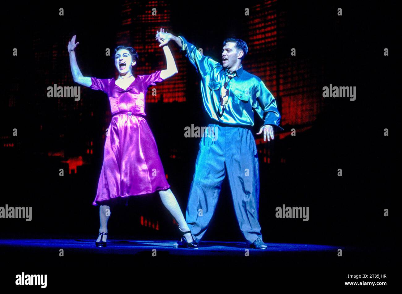 Caroline O'Connor (Mae Jones), Greg Winter (Vincent Jones) in STREET ...