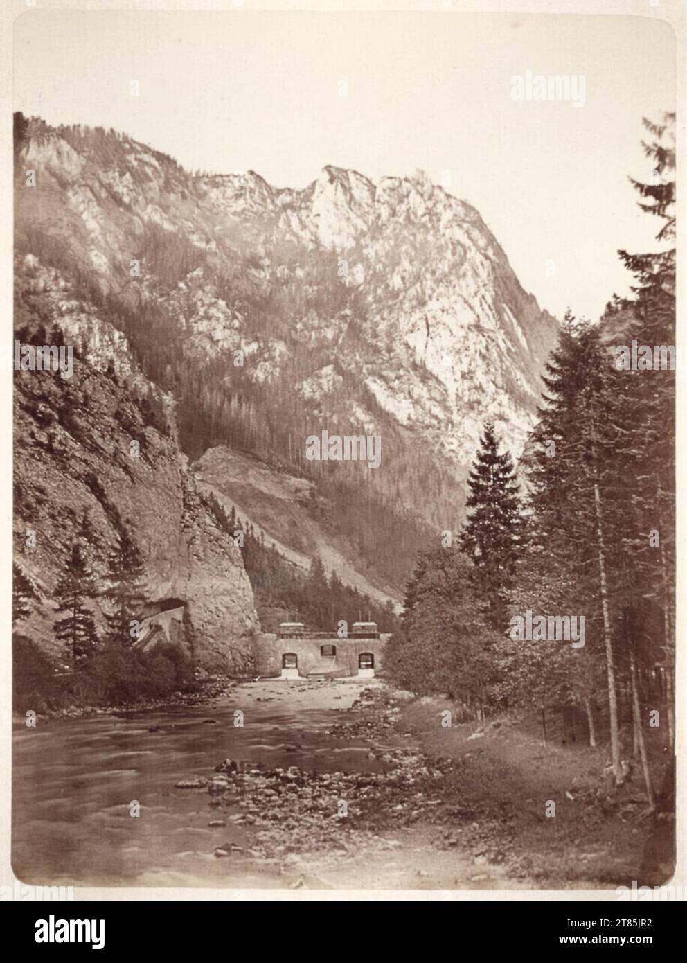 Nikolaus Kuss sen. Perseni clause at Vistula floor. Albumin paper, on ...