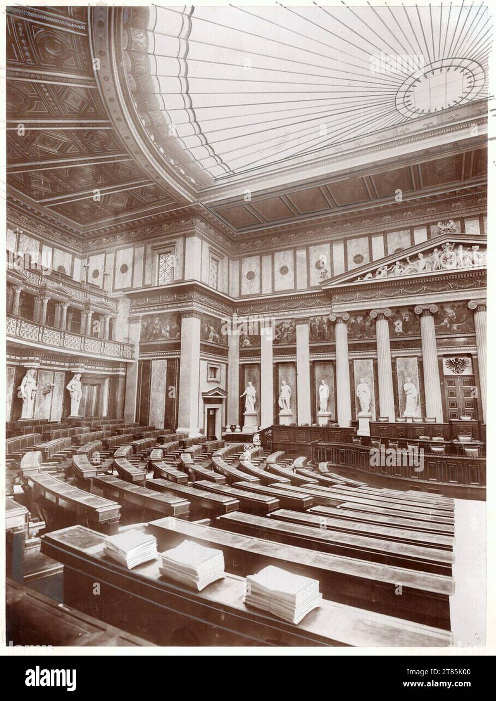 Max Jaffé Meeting room of the Austrian House of Representatives in the ...