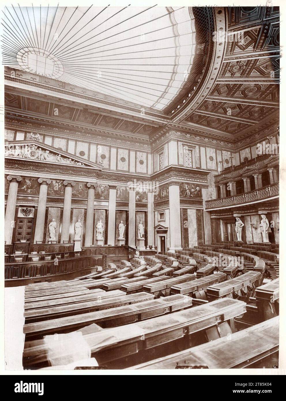 Max Jaffé Meeting room of the Austrian House of Representatives in the ...