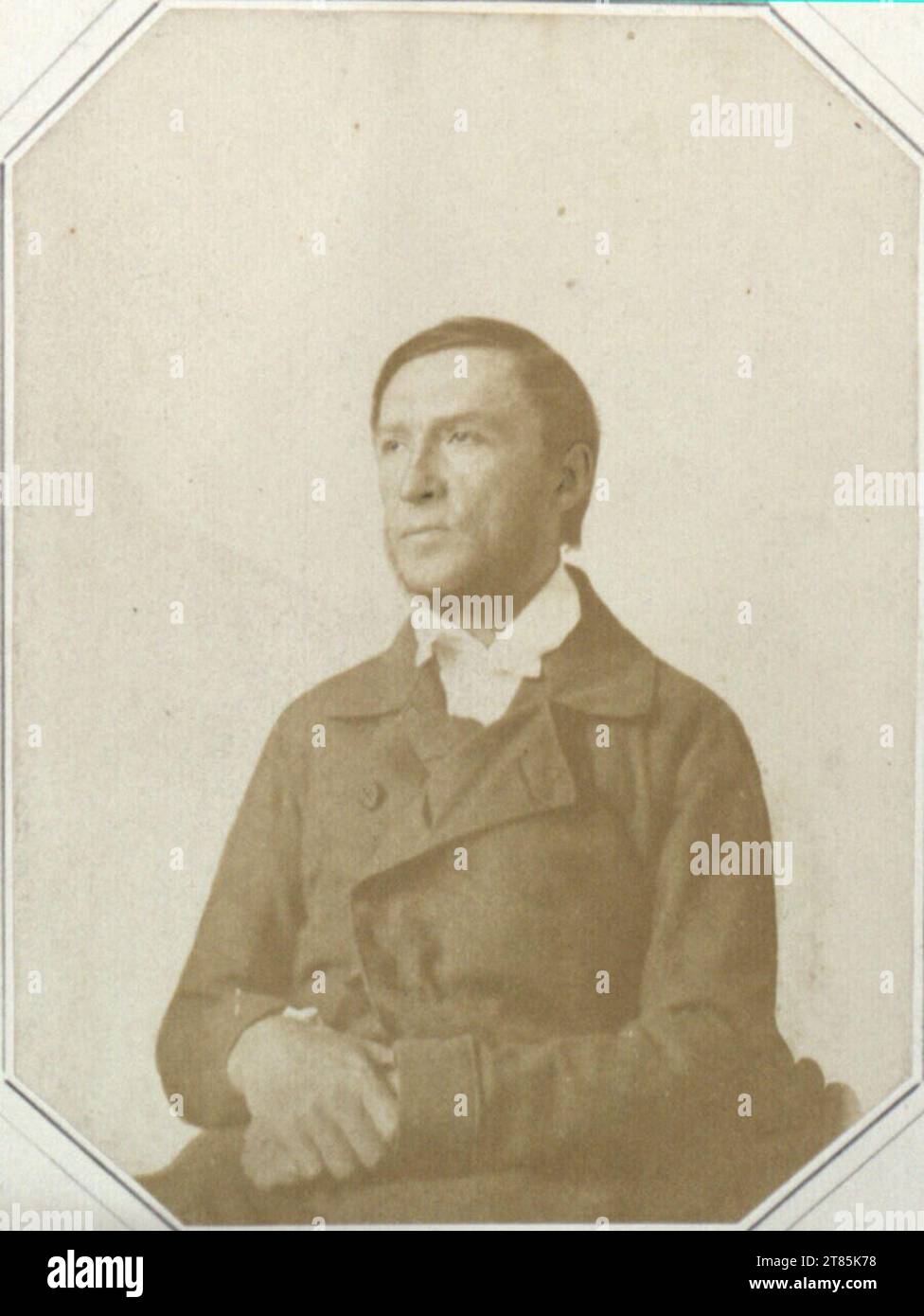 Andreas Groll The chemical professor Anton Schrötter, half figure ...