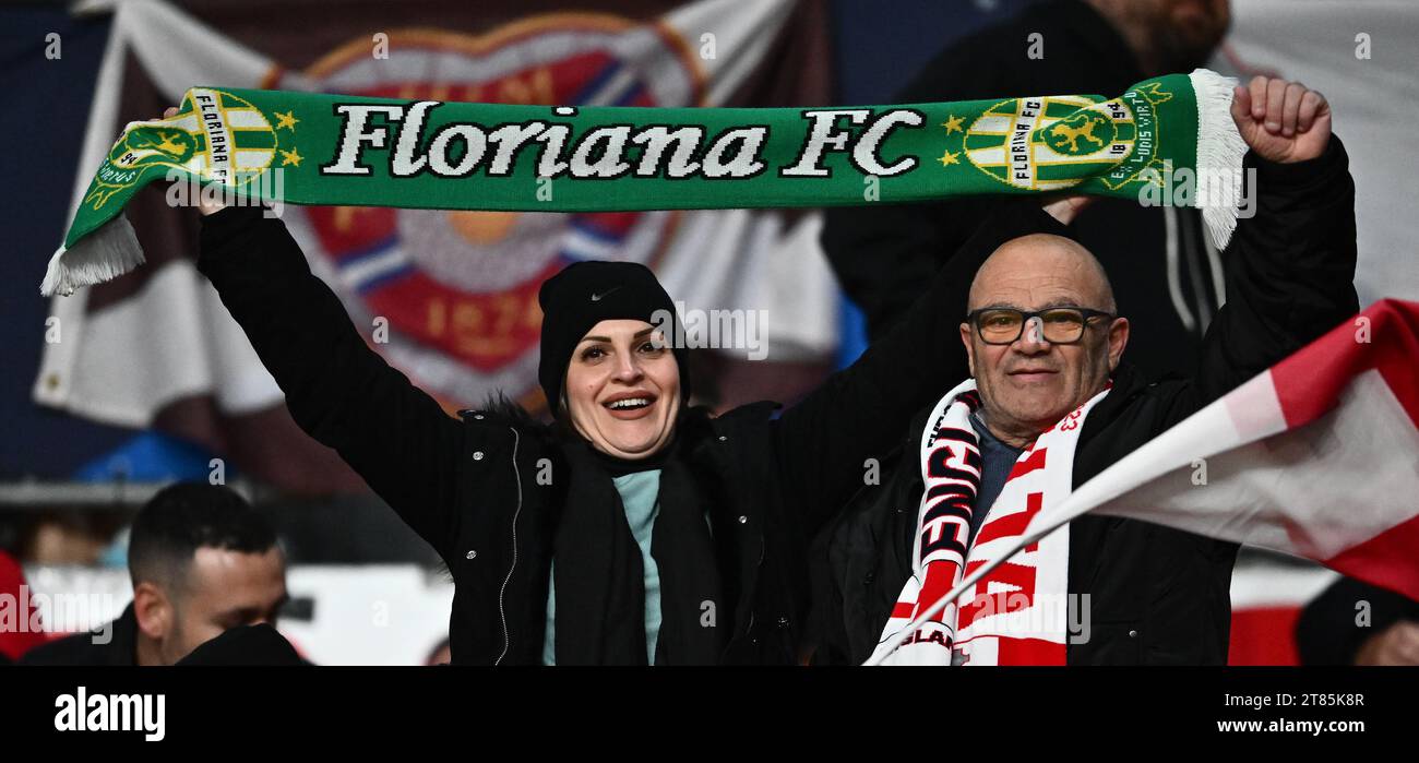 LONDON, ENGLAND - November 17: Fans of Malta during the UEFA EURO 2024 ...